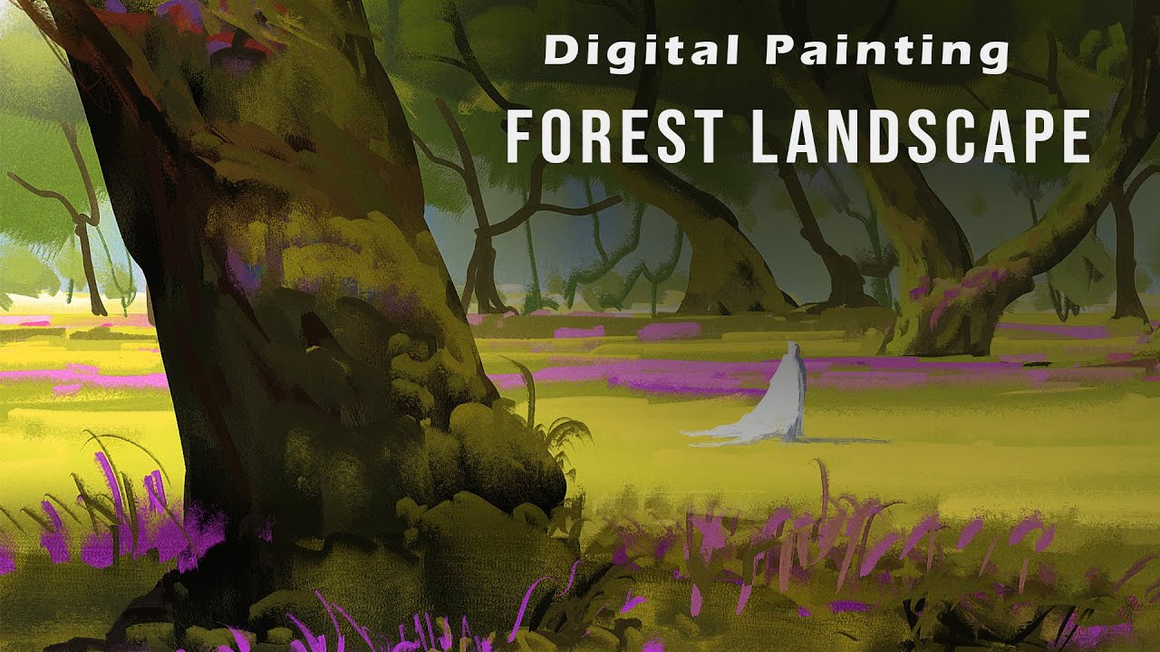 Watch This Magical Forest Scene Come to Life in Photoshop - YouTube