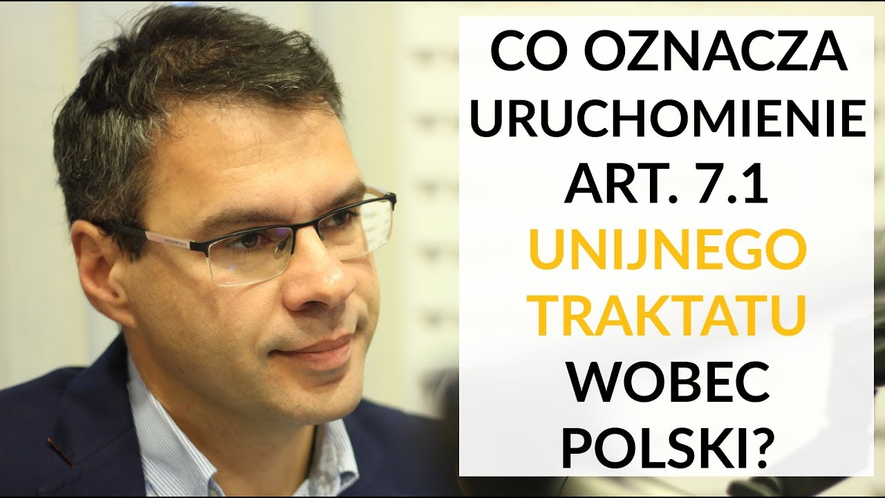 Karnowski: Art. 7.1 nie zostanie uruchomiony, bo nie o to chodzi w tej ...
