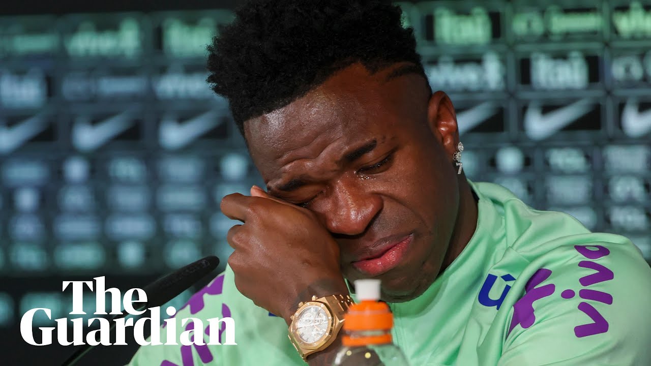 Vinícius Júnior breaks down in tears discussing racism: 'I have to keep ...