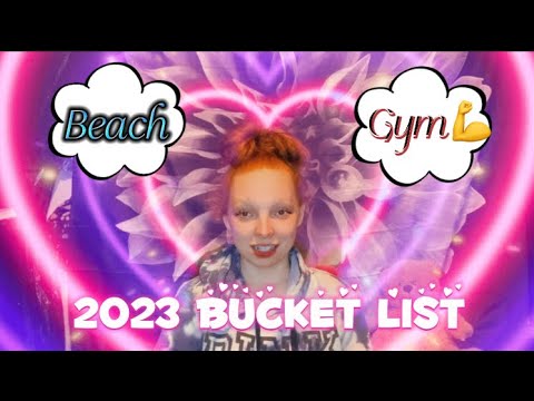 My Bucket list Challenge 2023 - YouTube