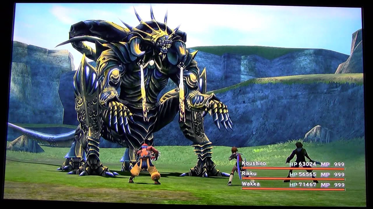 Final Fantasy X HD Remaster -- Nemesis Battle - YouTube
