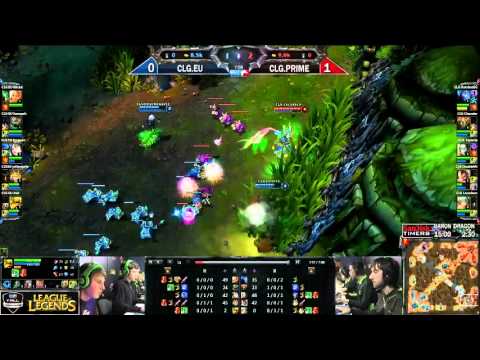 CLG.eu versus CLG.na game 2 (MLG Dallas LB semifinals) - YouTube