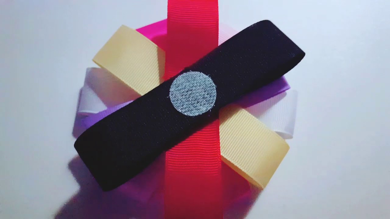 How to make a Sticky Bow - YouTube