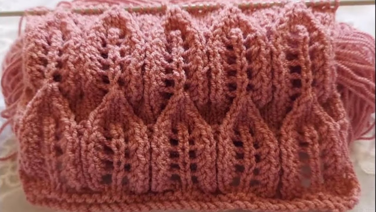 Beautiful net design | knitting pattern | very easy explanation in urdu ...