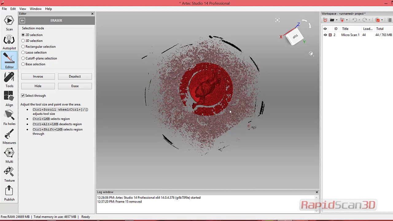 Artec Micro 3D Scanning - High Resolution Metrology Devise - Rapid Scan ...