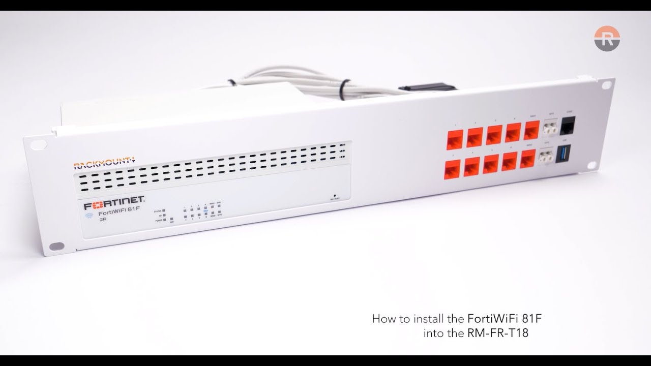 Fortigate 80F PoE/81F PoE - Product Installation for Rackmount.IT - RM ...