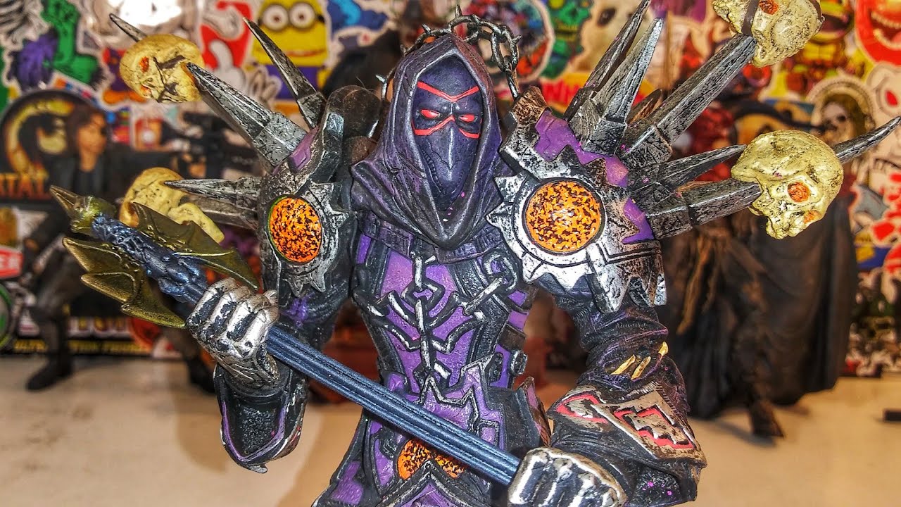 UNDEAD WARLOCK MERYL FELSTORM WORLD OF WARCRAFT DC DIRECT REVIEW - YouTube