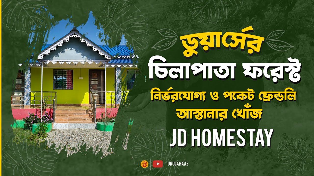 Chilapata Forest Homestay – JD Homestay Chilapata, Dooars Tour - YouTube