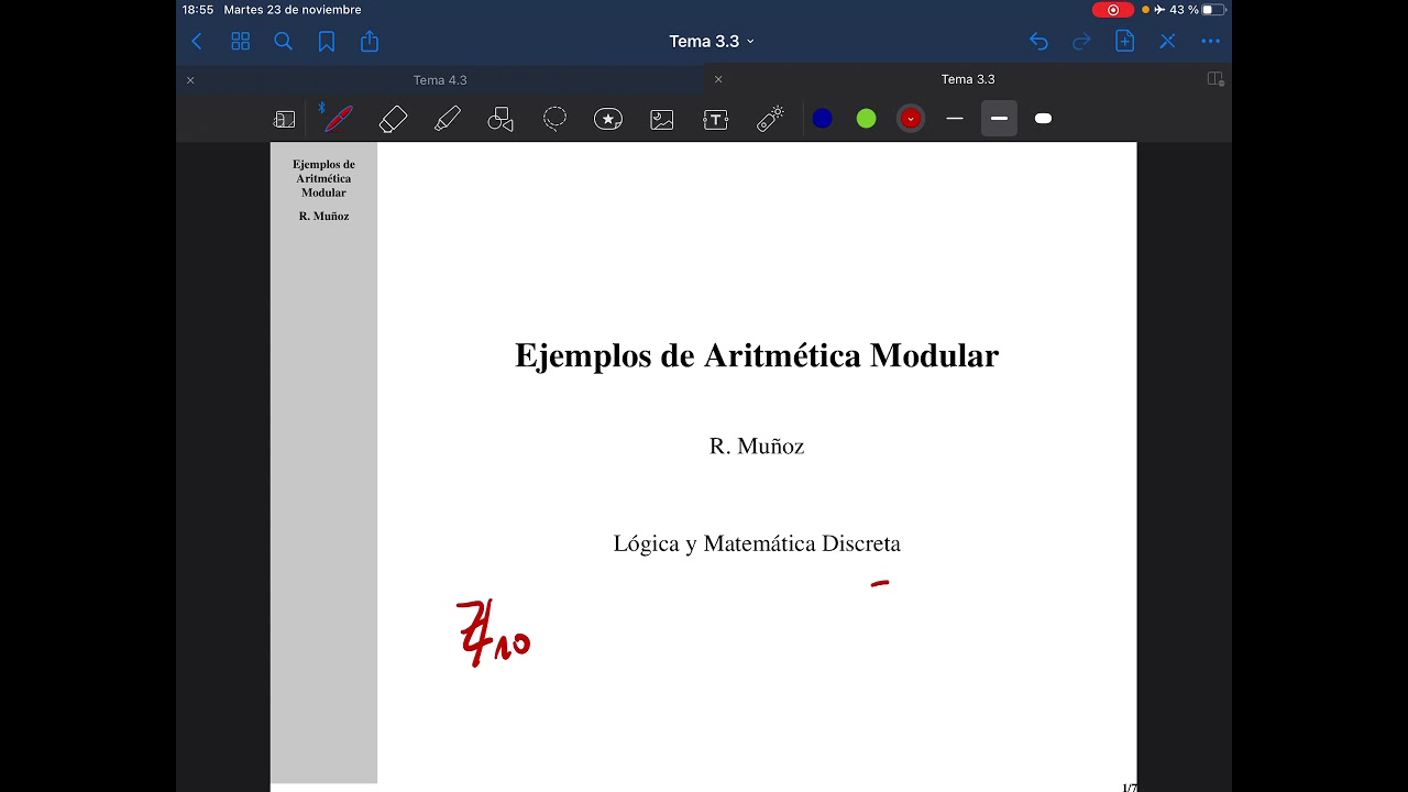 Aritmética Modular, ejemplos - YouTube