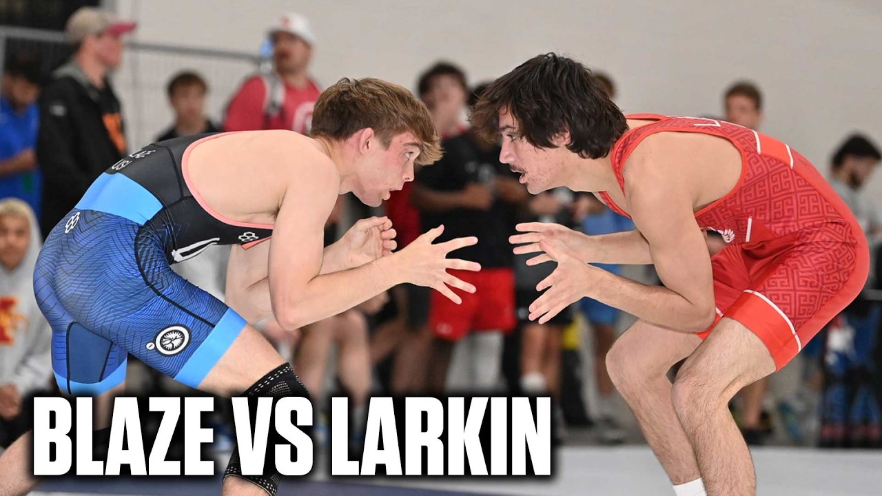 Marcus Blaze vs Kyler Larkin | 2025 U20 World Team Trials Best of 3 ...