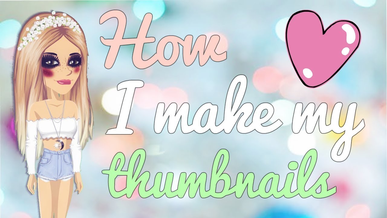 Showing how I make my thumbnails! | Sammy MSP - YouTube