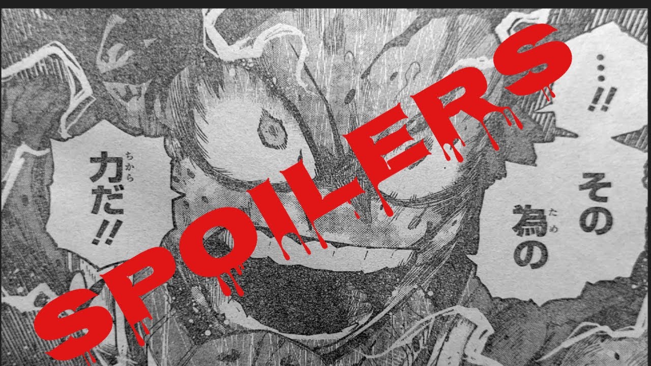 My Hero Academia Chapter 285 Spoilers - YouTube