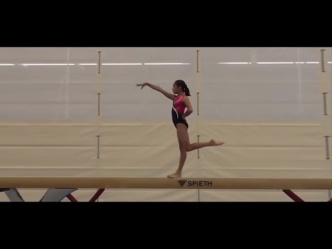 Gymnastics Australia Level 3 Beam Routine 2020