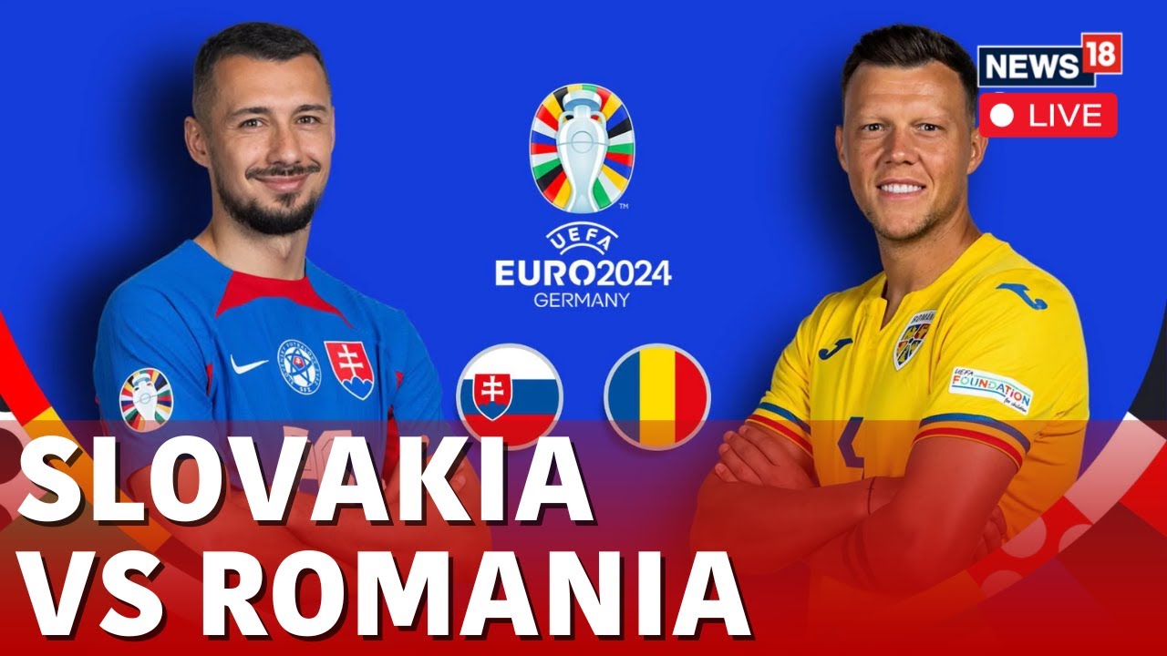 LIVE: Slovakia Vs Romania Fan Zone | Euro Cup 2024 | Slovakia Vs ...