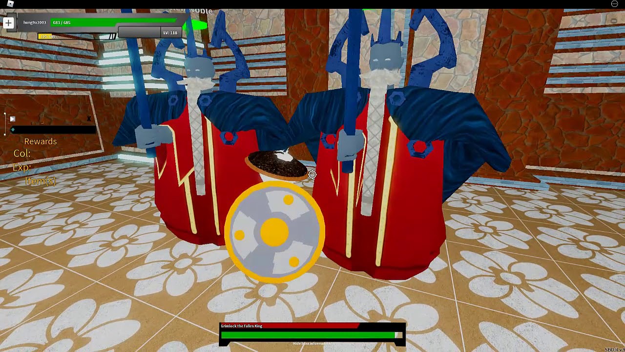 Roblox | Khám Phá Tầng 11 SBO:R Và Đánh Boss | Sword Blox Online ...