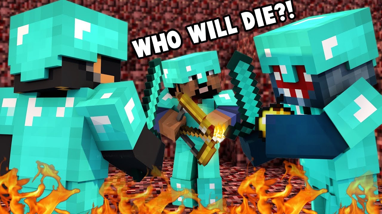 THREE WAY FIGHT!! - FRIEND OR FOE! #28 | MINECRAFT - YouTube