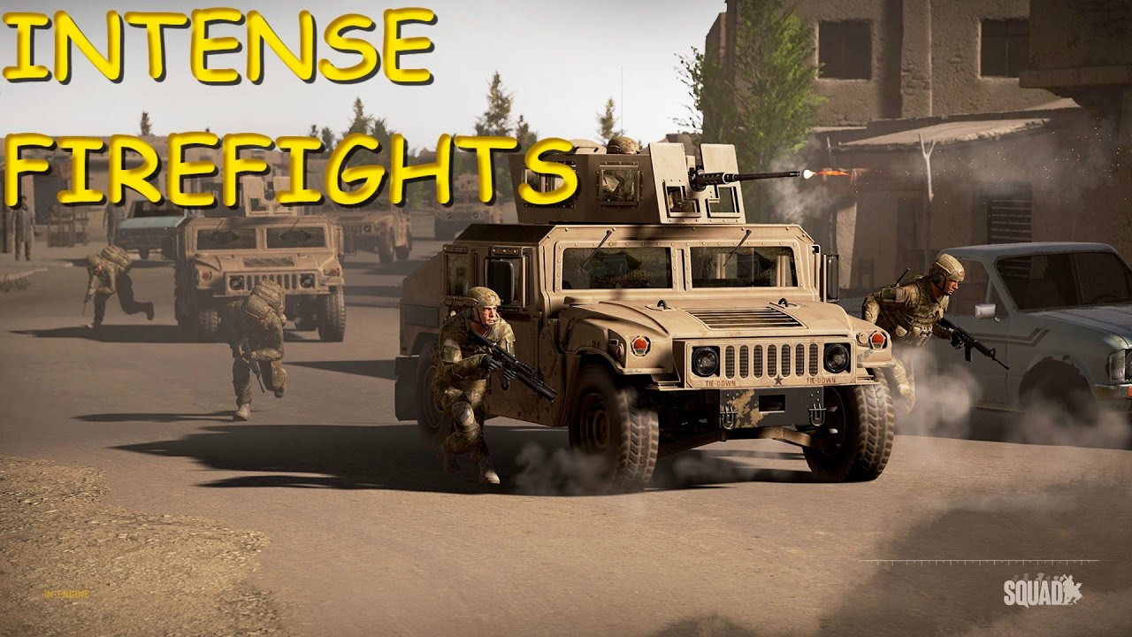 |Squad 8.6| Humvee .50 Cal Gunner Action, Merica! - YouTube