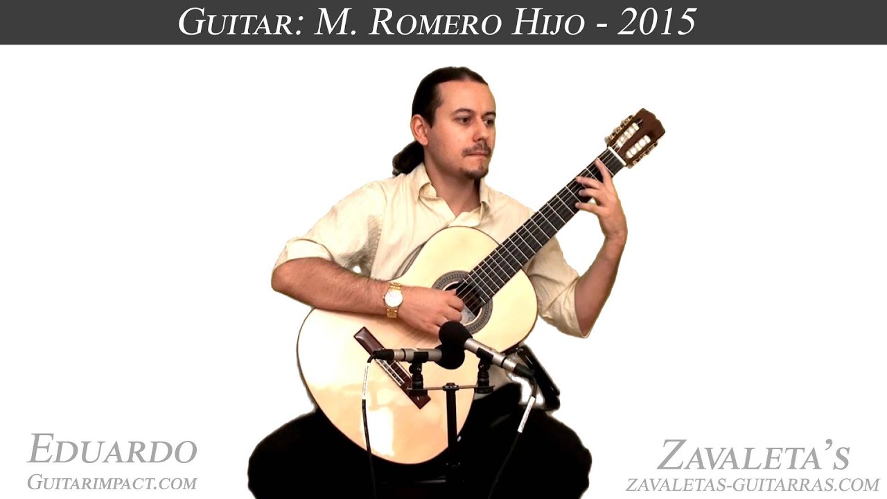 2015 Mario Romero Concert Classical Guitar. - YouTube