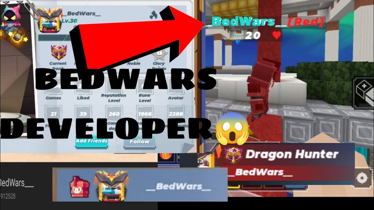 MEET BEDWARS DEVELOPER|BLOCKMANGO - YouTube