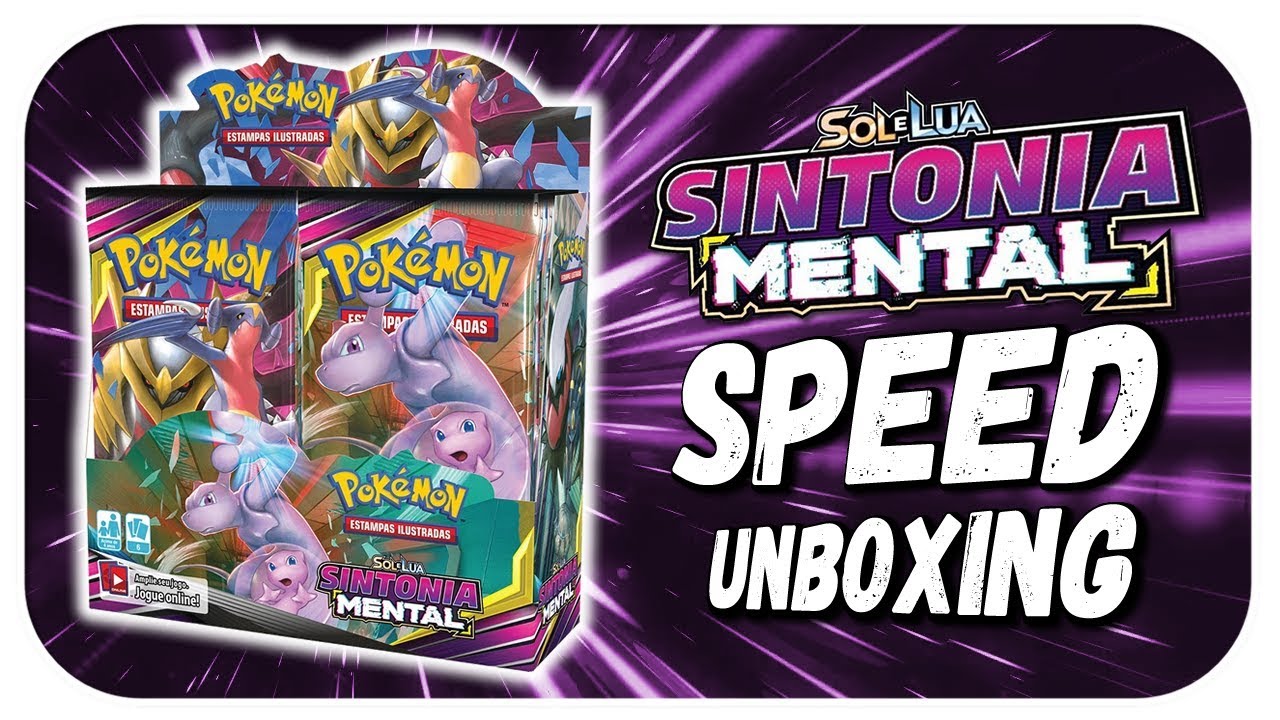 UNBOXING Rápido e Direto! Booster Box SM11 Sintonia Mental (Pokémon TCG ...