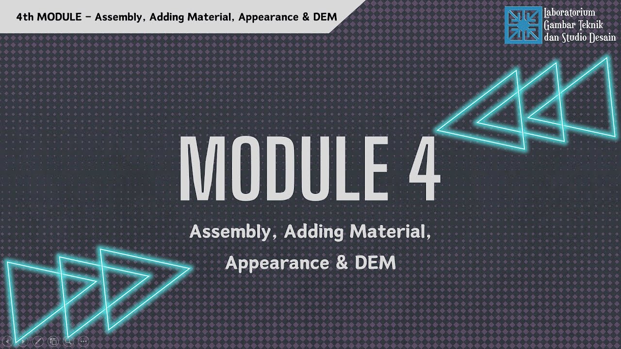 Module 4 - Assembly, Adding Material, Appearance and DEM (AutoCAD Mechanical 2024) - YouTube