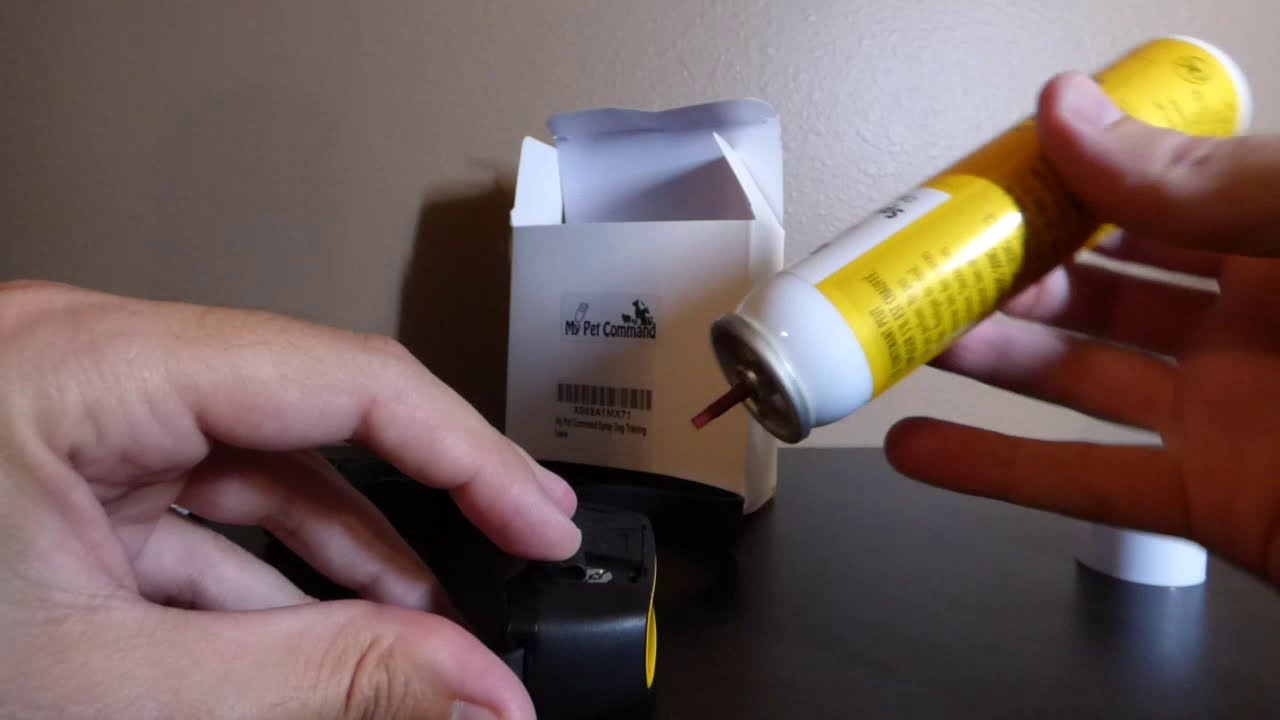 My Pet Command - Anti Bark Spray Dog Collar (Unboxing and Setup) - YouTube