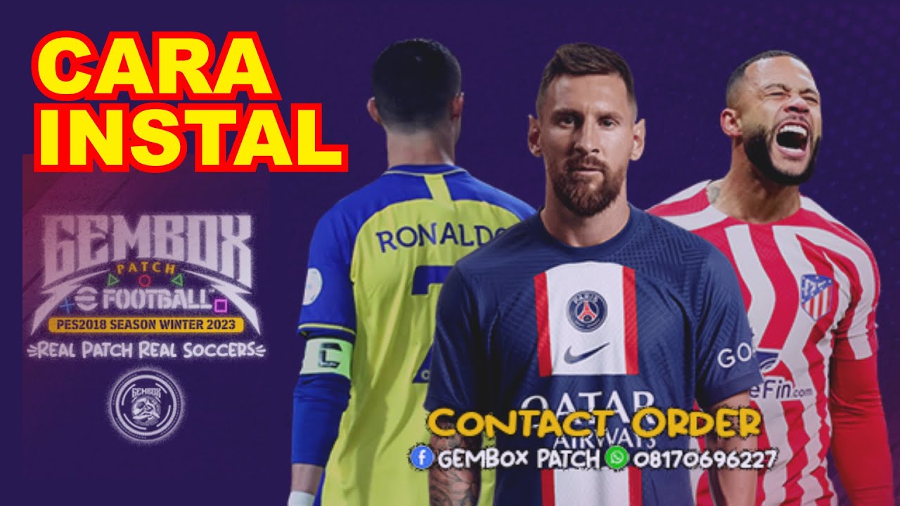 Cara Instal Game PES GEMBOX PATCH WINTER 2022/2023 di PS3 - 100% WORK ...