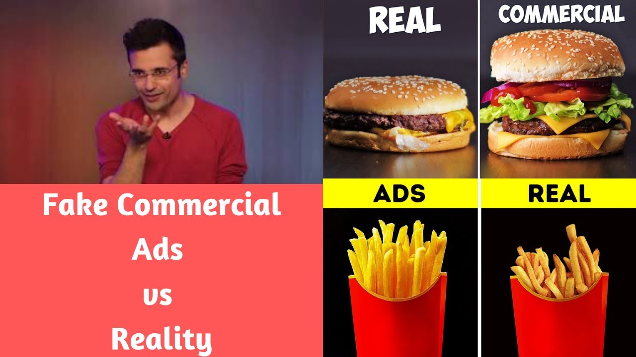Fake Commercial Ads vs Reality - By Sandeep Maheshwari | Self Talk ...