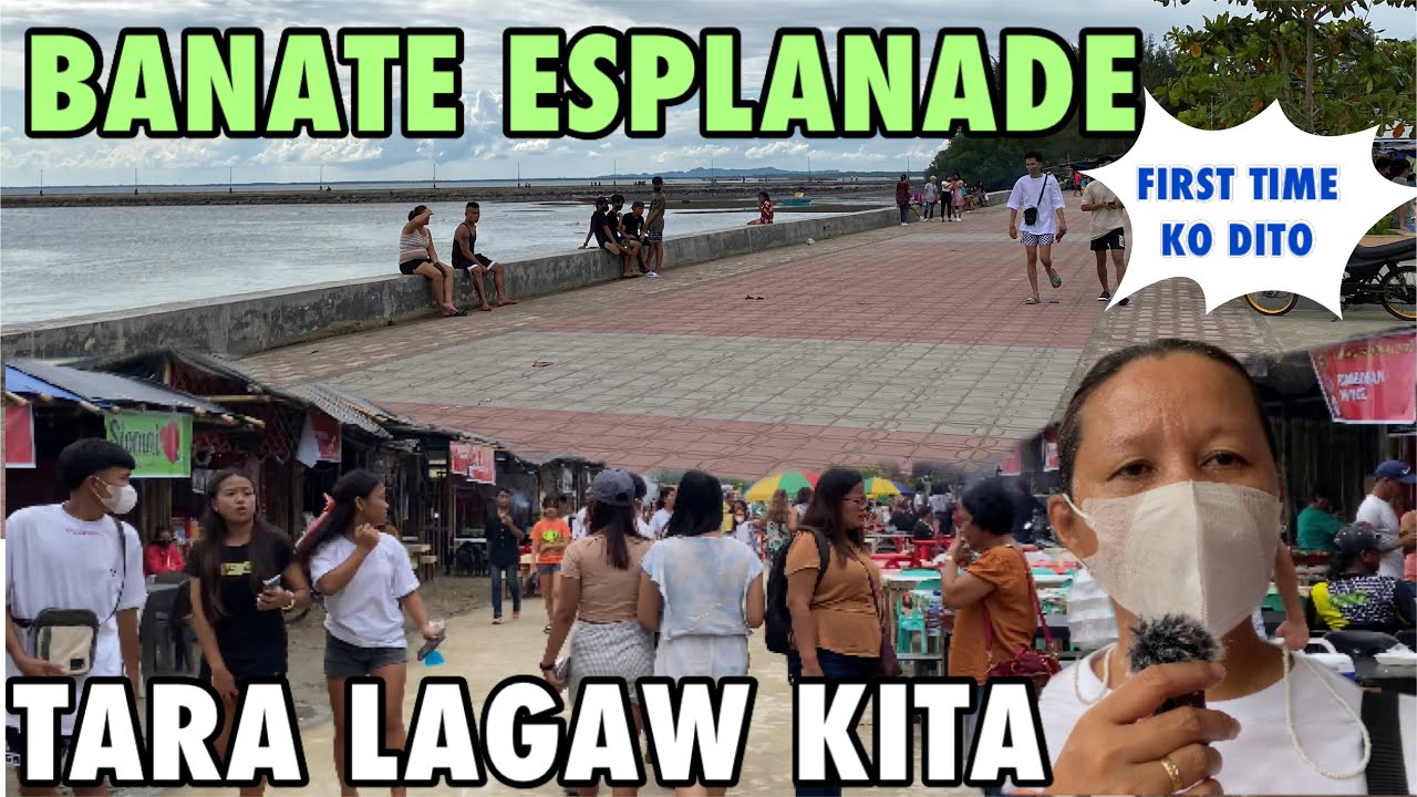FOOD FEST SA BANATE ESPLANADE TARA TOUR KO KAYO DITO - YouTube