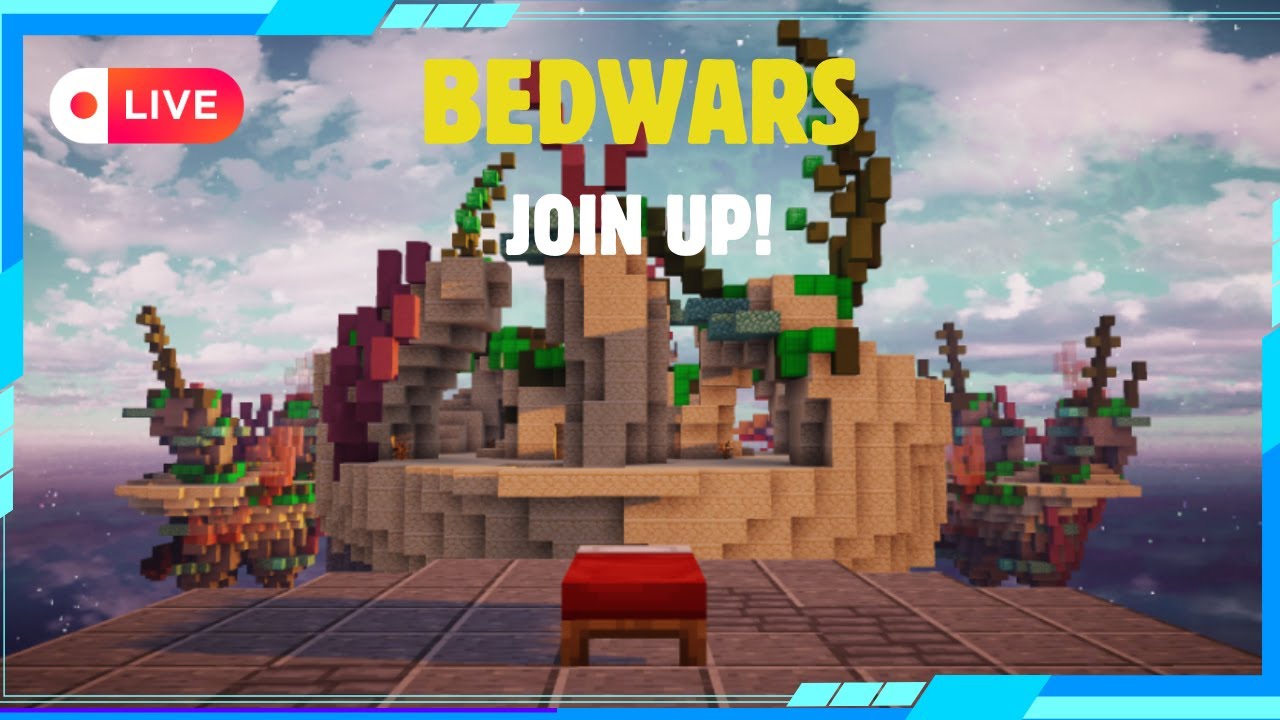 LIVE: Minecraft BEDWARS | JOIN UP!!! - YouTube