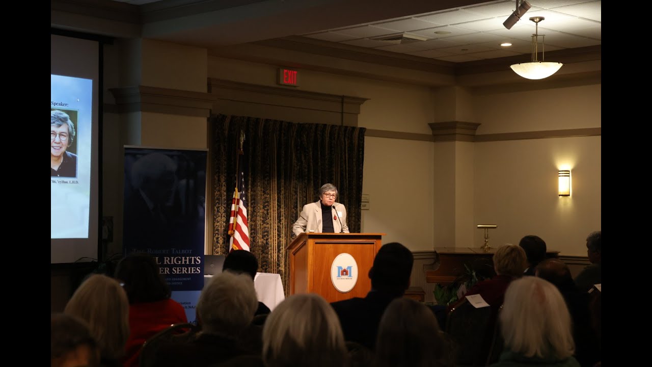 2025 Robert Talbot Civil Rights Speaker Series - YouTube