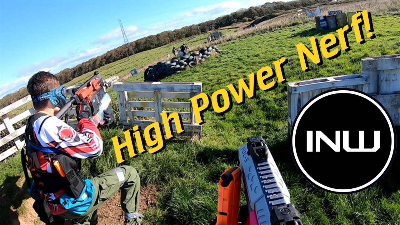 High Power Nerf Blaster Gameplay! FDL-3 on MAX power at Impact North ...