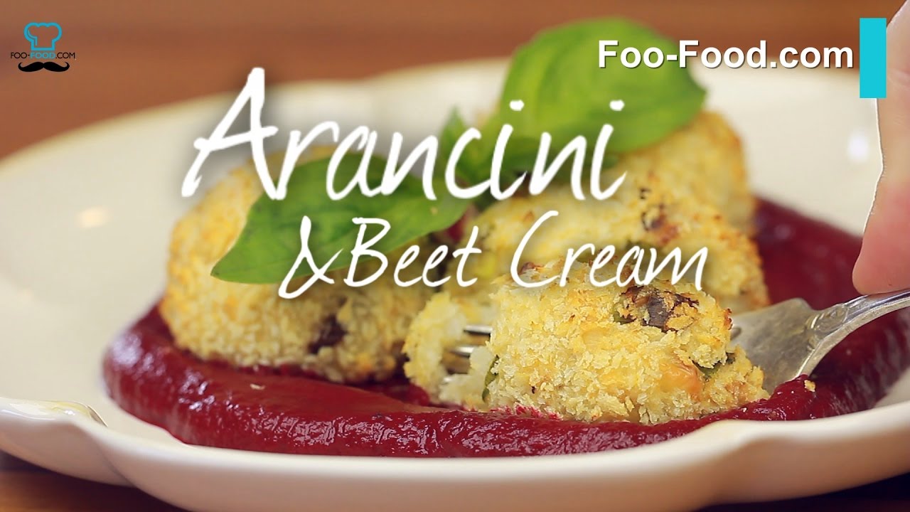 Arancini & Beet Cream - YouTube