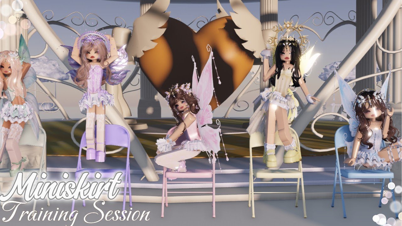 'MINISKIRT' TRAINING SESSION - KPOP ROBLOX - YouTube