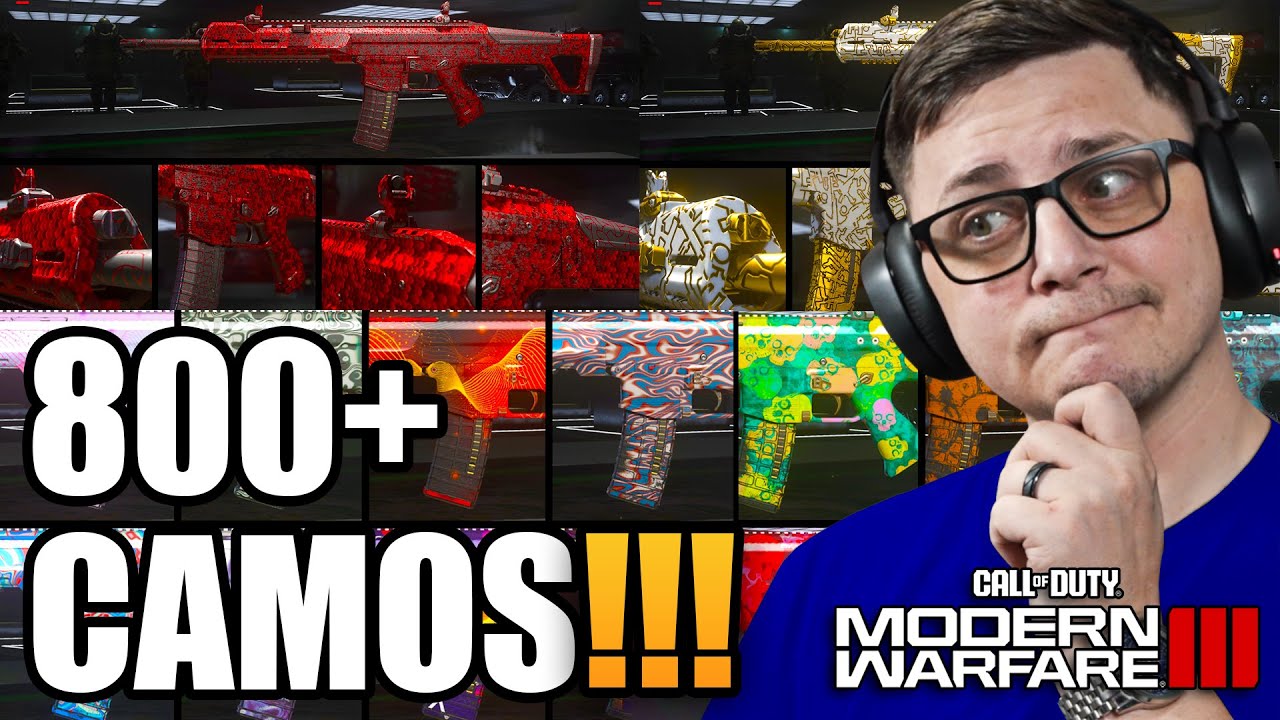 MWIII Mastery Camo Grind is Insane!!! | How to Unlock Gilded, Forged ...
