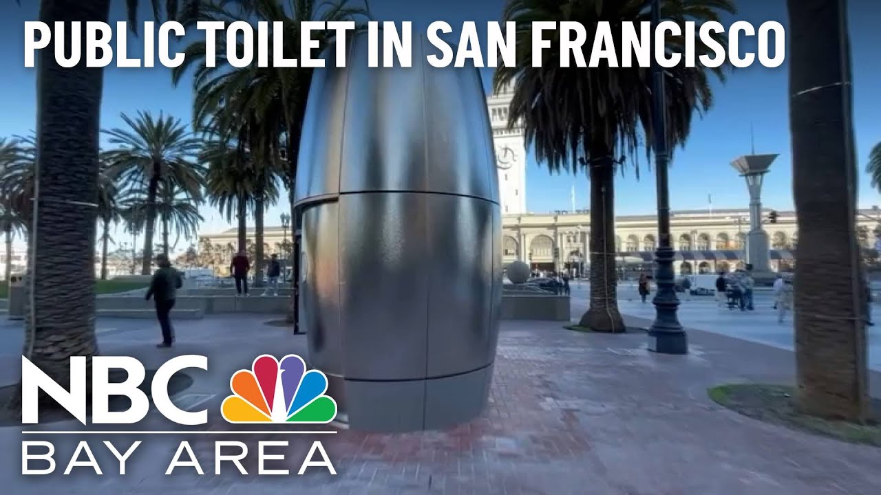 Have You Seen the Metallic Pod in SF? It's a New Self-Cleaning Public ...