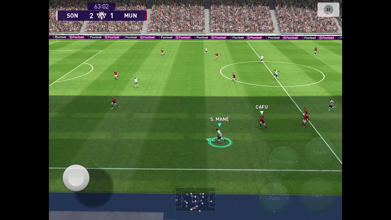 eFootball PES 2021 Mobile Online Match iPad Gameplay #2 - YouTube