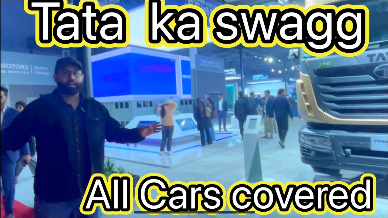 Tata Motors Pavilion in Bharat Mobility 2025| Tata Sierra Tata Avinya # ...