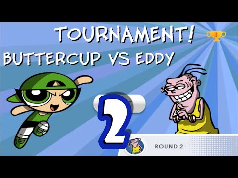 Toon Hoops: Single Player Tournament Buttercup VS Eddy [Round 2] - YouTube