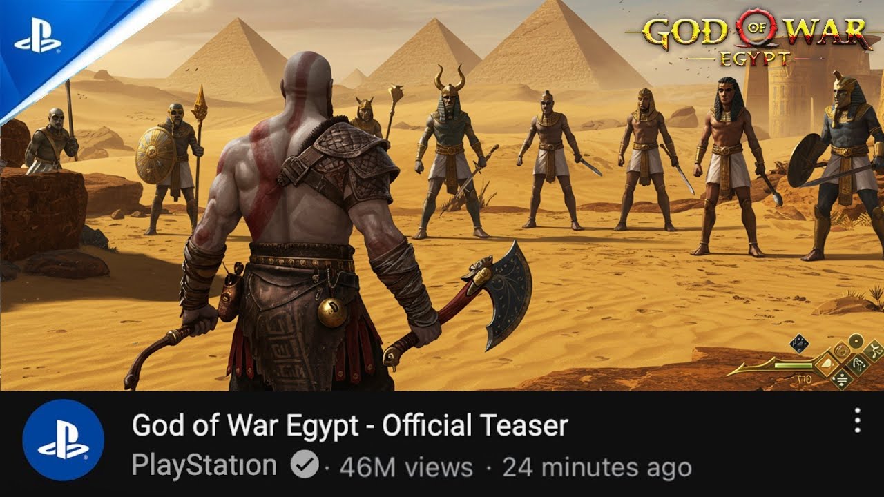 God of War: Egypt (2025) - First Trailer | Santa Monica Studio - YouTube