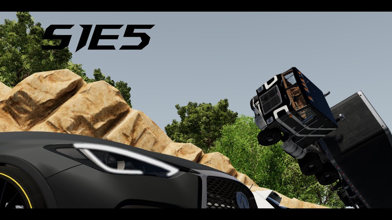 Beamng Drive Movie: Epic Chase Leads To Multiple Disaster S1E5 - YouTube