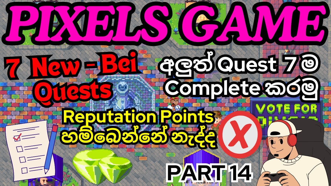 Let's Complete 7 New - Bei Quests In Pixels Game || Part - 14 ...