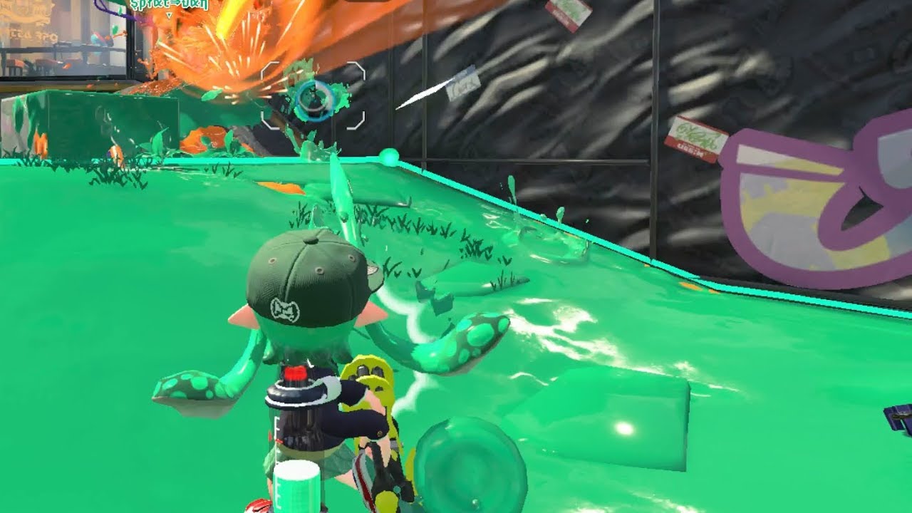 Splat Zones on The Reef and Moray Towers - Splatoon 2 (スプラトゥーン2 ...