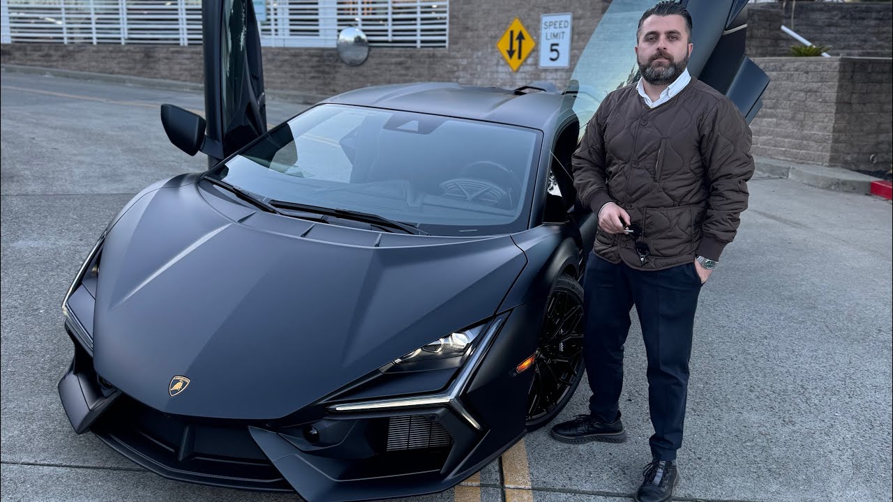 Bruce Wayne’s Lamborghini Revuelto arrived! - YouTube