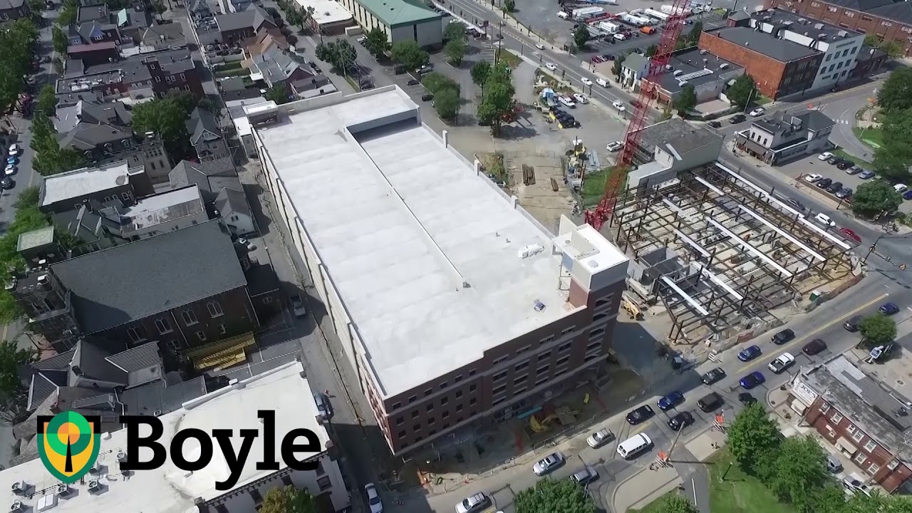 From Start to Finish: Parking Garage, built by Boyle Construction - YouTube