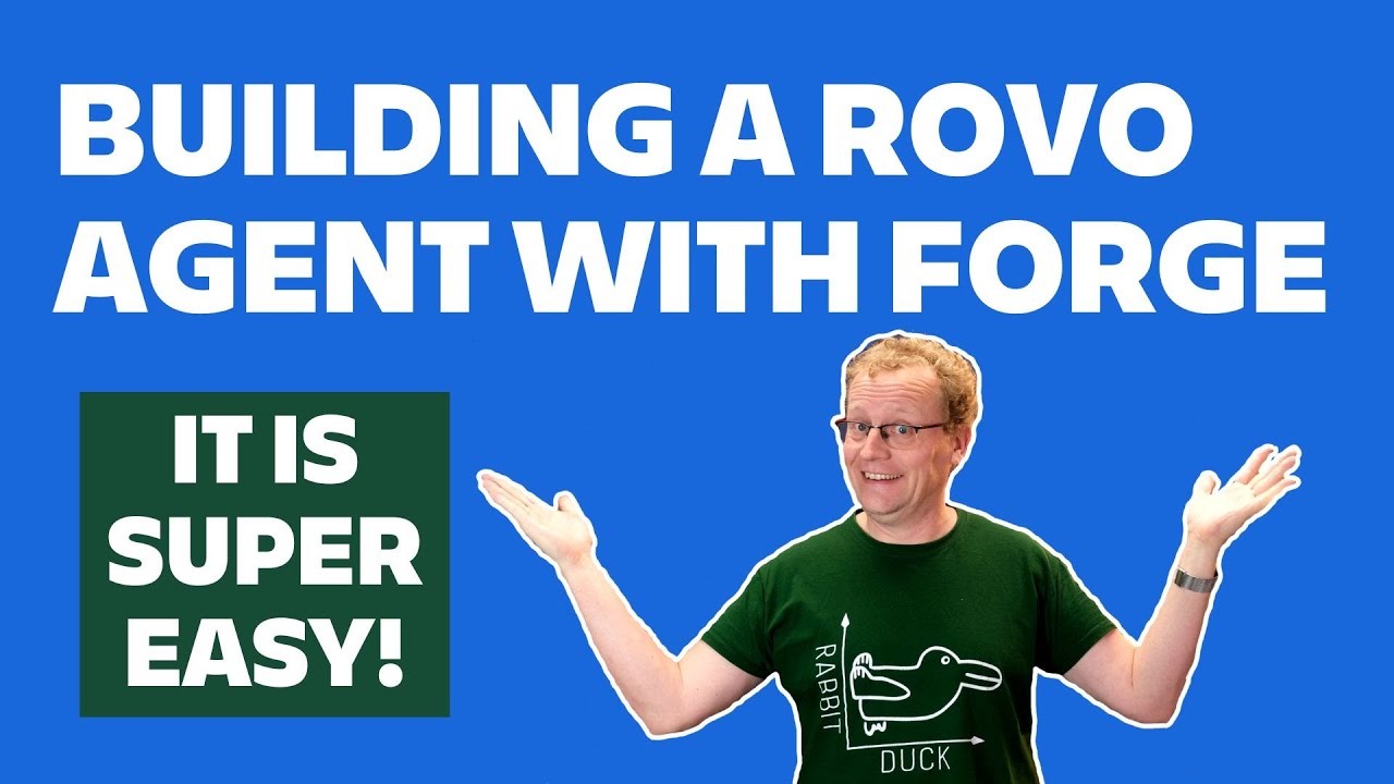 Building a Rovo agent with Forge - YouTube