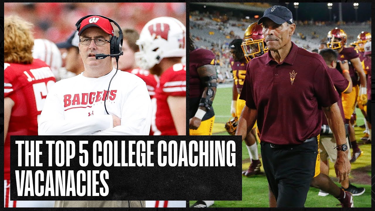 RJ’s Top 5 available head coaching positions | Number One College ...