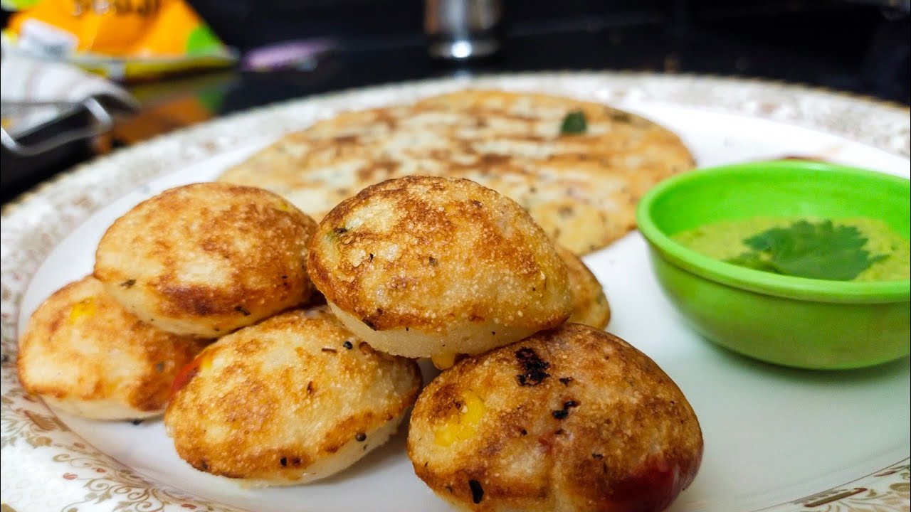 TWO IN ONE RECIPE | QUICK AND EASY RECIPE | Inastant Suji Appe Suji ...