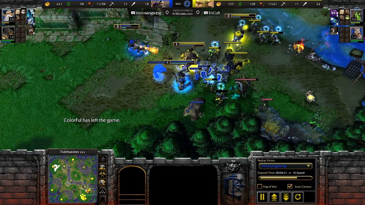 Warcraft III Super TeD Cup 1 2023 Dec23 Sok(H) V FoCuS(O) Game 1 MAPS ...