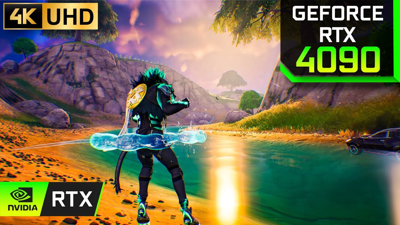 Fortnite RTX 4090 24GB Epic Settings 4K Gameplay - YouTube
